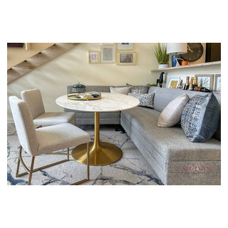 Elegant Living and Dining Room - Transitional - Dining Room - DC Metro ...