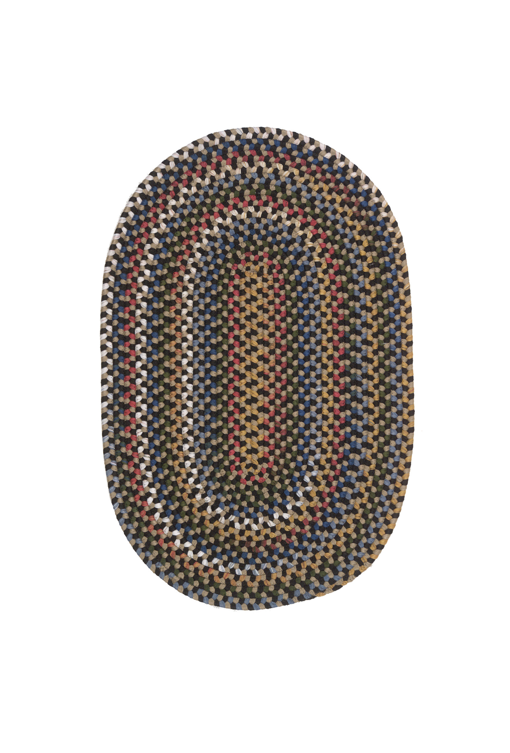 Colonial Mills Wayland Oval Braided Rug, 11X14 - Contemporary - Area ...