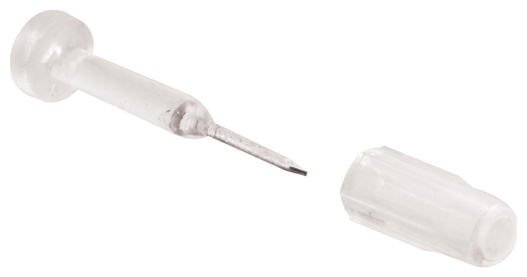 12Pk Window Grid Retainer Pin, Clear Plastic - Window Hardware And ...