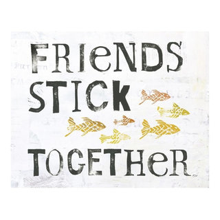 "Friends Stick Together" Digital Paper Print by Kellie Day, 22"x18", 22 ...