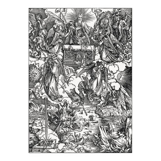 "Last Judgment" Digital Paper Print by Albrecht Durer, 18"x24", 30"x42 ...