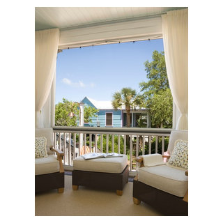 Rustic Island Cottage - Rustic - Verandah - Charleston - by Interiors ...