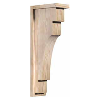 Mediterranean Corbel w/Backplate, 10"Dx26"H - Transitional - Corbels ...