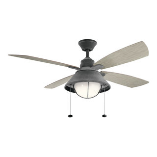 54" Seaside Fan LED - Beach Style - Ceiling Fans - by Hansen Wholesale ...