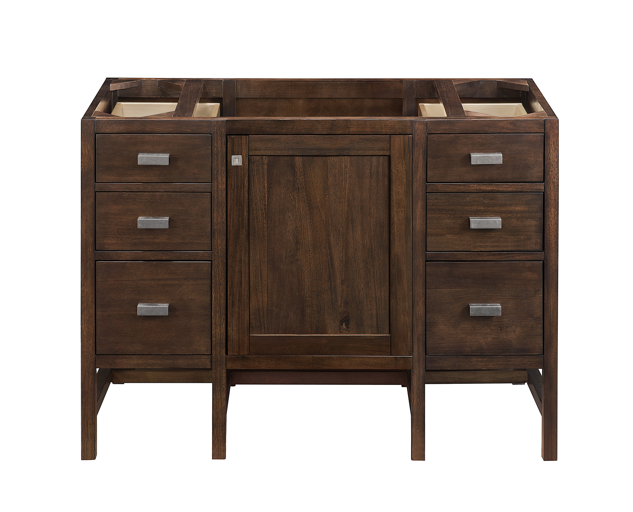 Addison 48" Vanity, Mid Century Acacia - Transitional - Bathroom ...