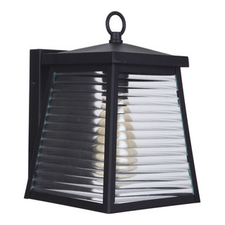 Armstrong 1 Light Small Outdoor Wall Mount in Midnight (ZA4104-MN ...