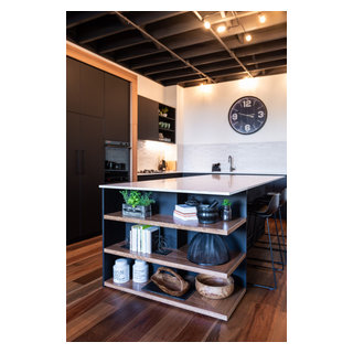 Luxe Industrial - Teneriffe Woolstores - Industrial - Kitchen ...