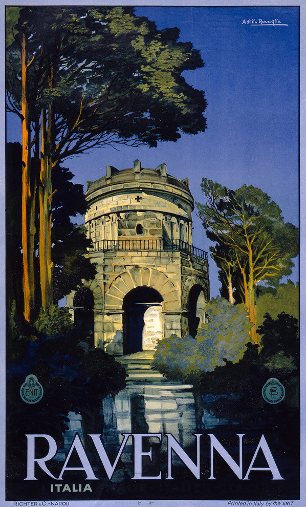 Ravenna, Italy Print, 16" x 24" - Contemporary - Prints And Posters ...