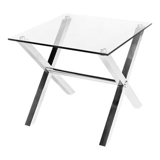 Ella Side Table Clear - Modern - Side Tables And End Tables - by Pangea ...
