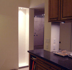 Let's see recessed cubbies