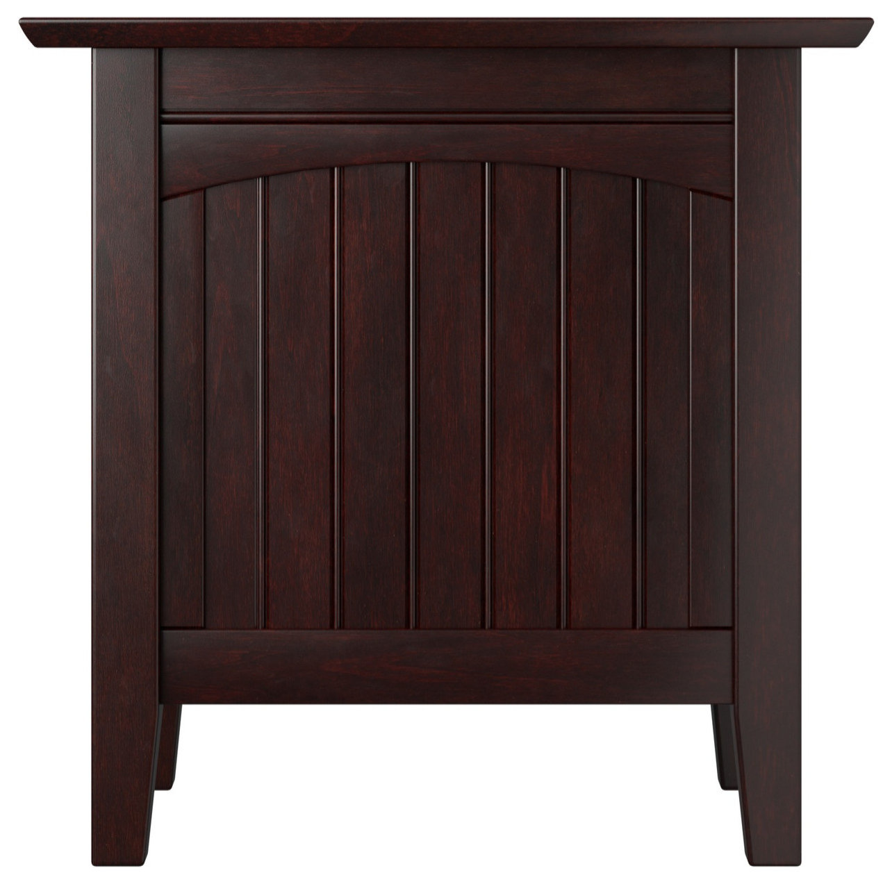 Nantucket Chair Side Table, Espresso - Transitional - Side Tables And ...