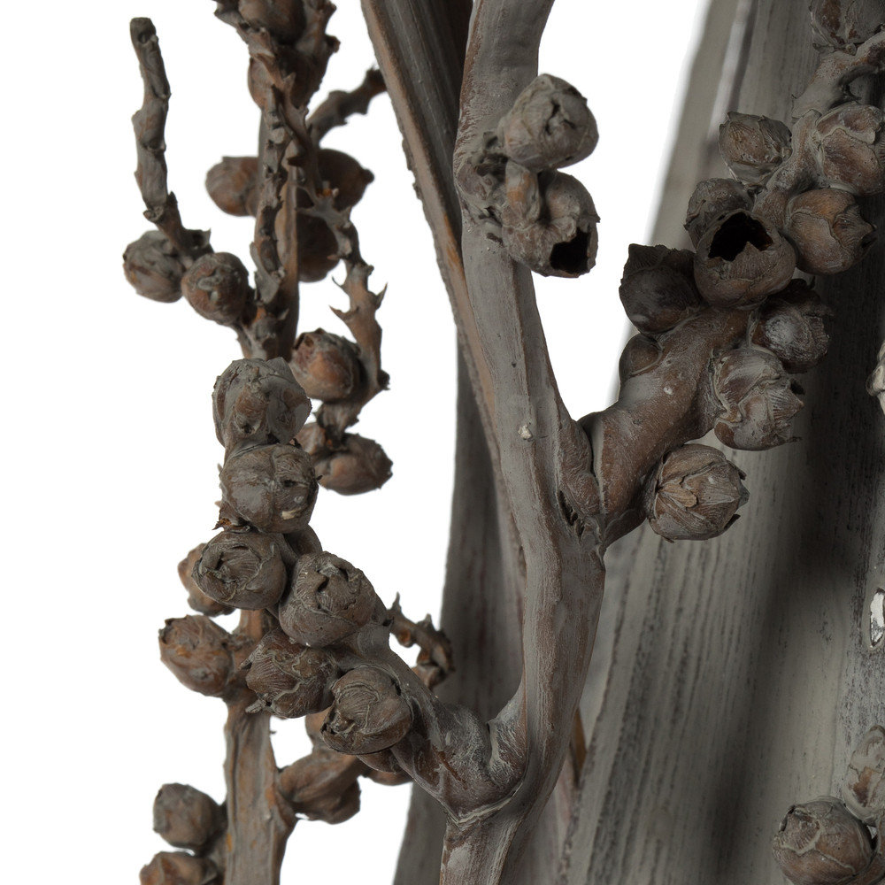 Vickerman H2BAH300 36" Gray Wash Bahia Spears Seeded, 9 Stems, Dried ...