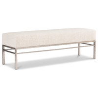 Bernhardt Aventura Bench, 60.38" W x 18.44" D x 18.63" H - Contemporary - Upholstered Benches ...