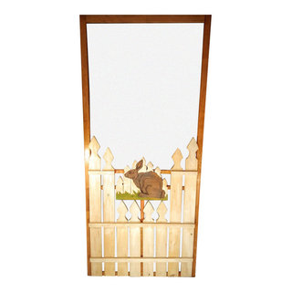 Screen Door, 36" - Rustic - Screen Doors - by FerrisStudios | Houzz