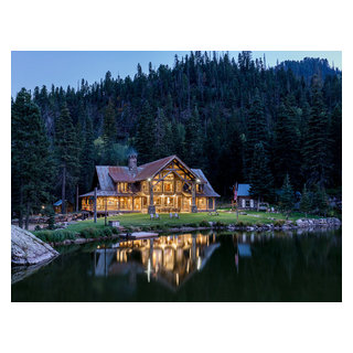 Born Lake Lodge - Rustic - Albuquerque - by Courtney King Studios | Houzz