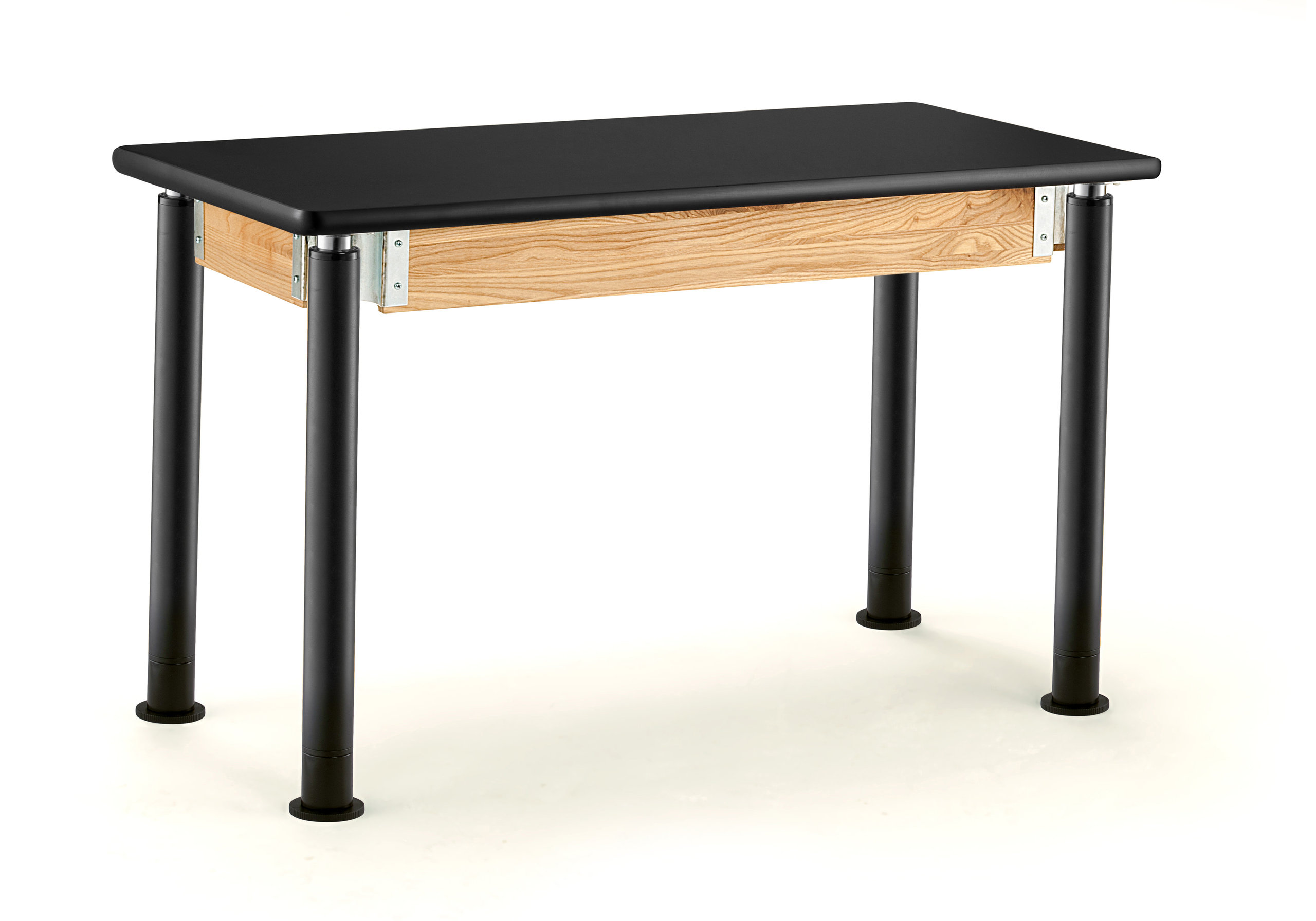 NPS Signature Science Lab Table, Black, HPL Top, 24x54x27-42 ...