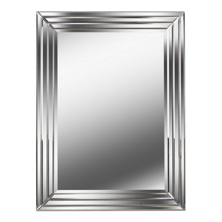Kenroy 60427 Mirror, Exeter Collection, Mirror Finish - Contemporary ...