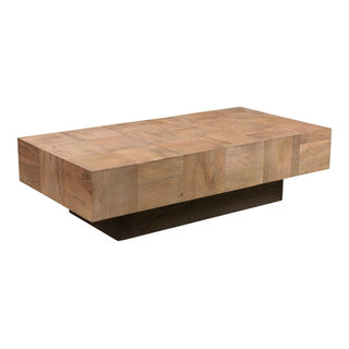 Camilla Solid Wood Coffee Table - Transitional - Coffee Tables - by ...