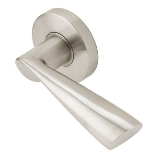 Breeze Lever, Half Passage, Left Hand, Satin Stainless Steel, 2-3/8 ...