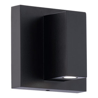 Vue LED Wall Sconce, Black - Modern - Outdoor Wall Lights And Sconces ...
