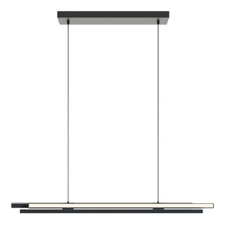 Indra 44" LED Linear Pendant - Modern - Kitchen Island Lighting - by ...