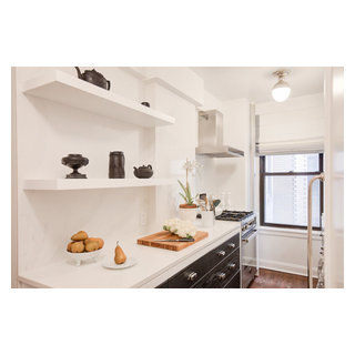 Bakes & Kropp - Elegant Upper East Side Galley Kitchen - Contemporary ...