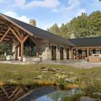 Apple Farm - Rustic - Exterior - Atlanta - by Moon Bros Inc