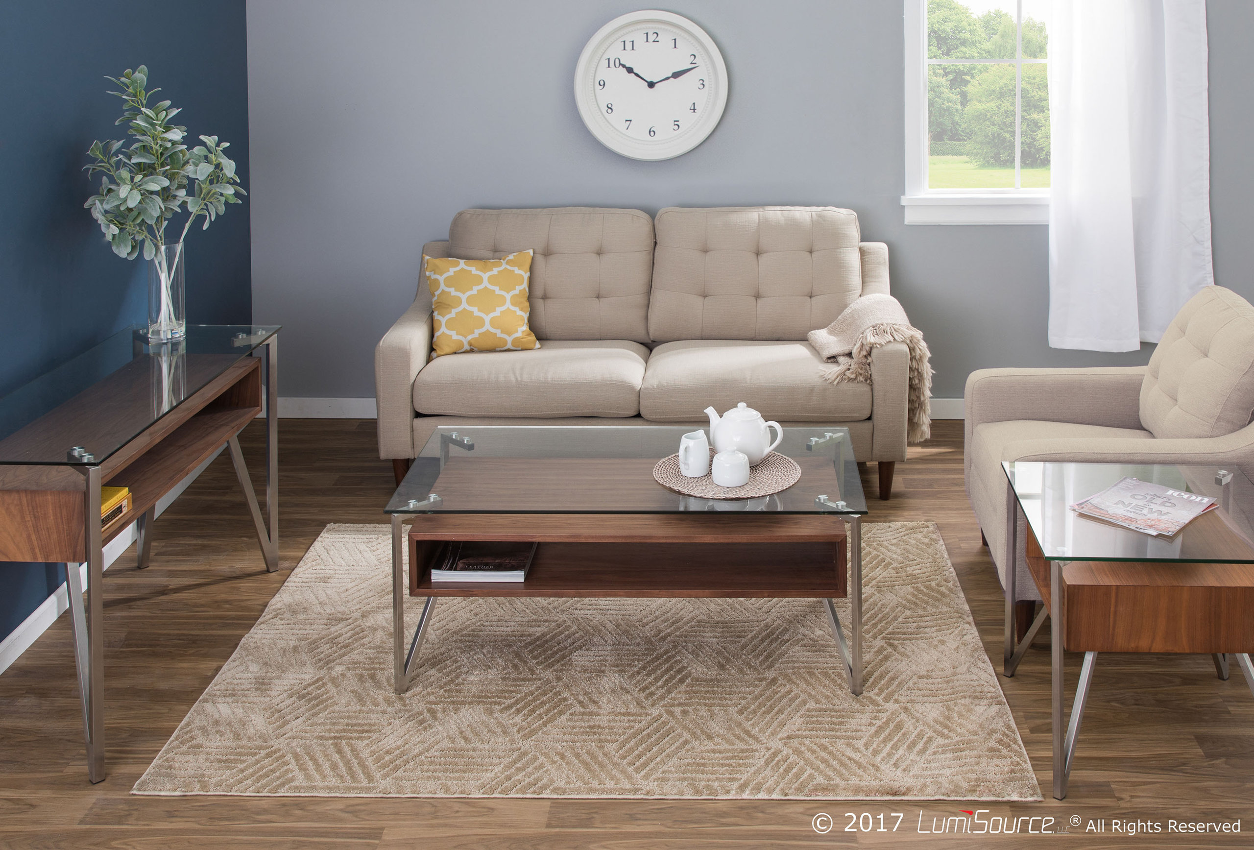 Lumisource Hover Coffee Table - Contemporary - Coffee Tables - by GwG ...