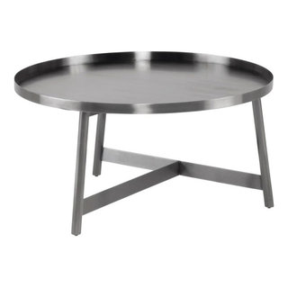 Jovi Graphite Coffee Table - Midcentury - Coffee Tables - by Rustic ...