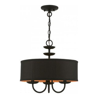 3 Light Pendant In Transitional Style-15 Inches Tall and 16 Inches Wide ...