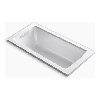Kohler 1946-0 Archer 60" Drop, Acrylic Soaking Tub - Contemporary ...
