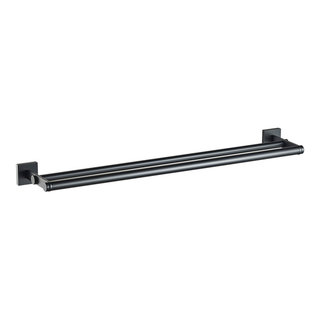 ICO Bath Sky Towel Bar, 24 Inch - Double - Contemporary - Towel Bars ...
