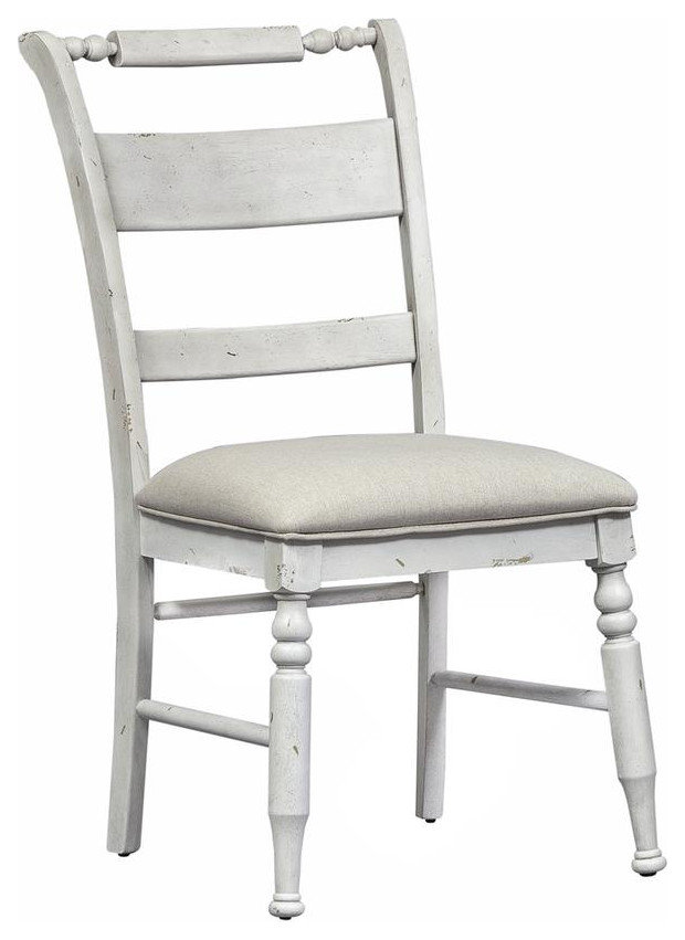 Slat Back Side Chair (RTA), White - French Country - Dining Chairs - by ...