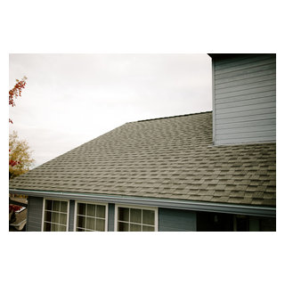 GAF Timberline HD Architectural Shingles in Slate on Residential Roof ...