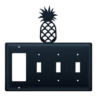 Rooster Single GFI and Triple Switch Cover - Tropical - Switch Plates ...