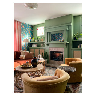 Eclectic Sitting Room - Eclectic - Living Room - Other - by Rockledge ...