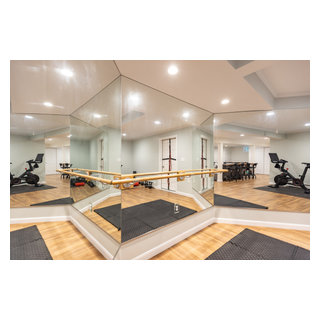 Beverly Basement - Modern - Basement - Boston - by WORKS by Jesse ...