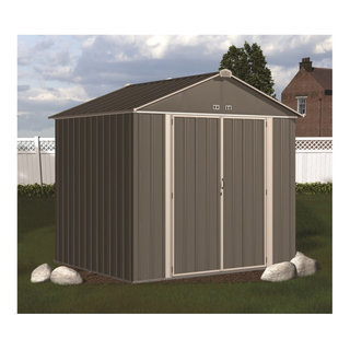 Arrow Shed EZ8772HVCCCR Ezee Storage Shed, Charcoal and Cream - Sheds ...