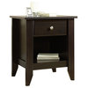 Sauder Shoal Creek Nightstand in Jamocha Wood - Transitional ...