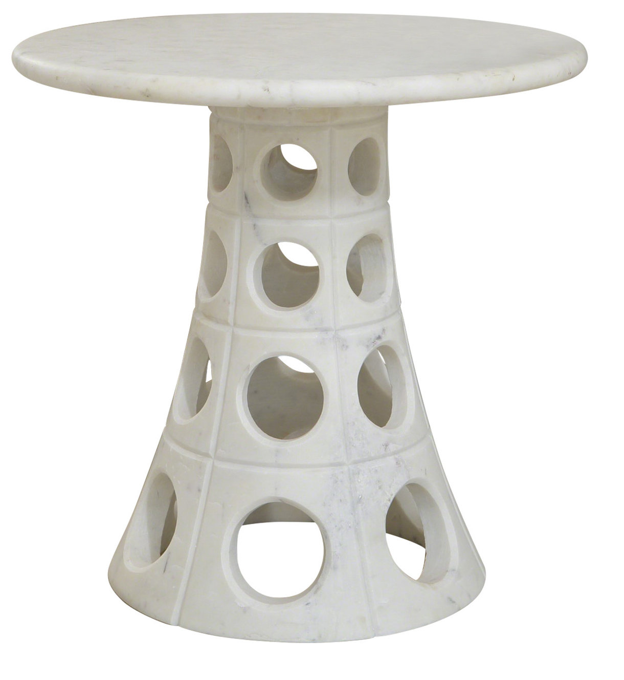 Taper Circle Side Table - Traditional - Side Tables And End Tables - by ...