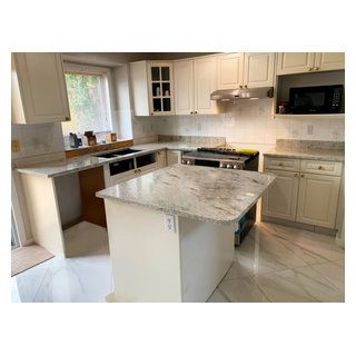 Colonial White Granite Countertop - Kitchen - Calgary - by The Granite ...
