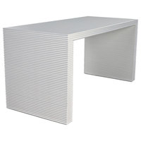 Manhattan Desk, Solid White - Transitional - Desks And Hutches - by ...