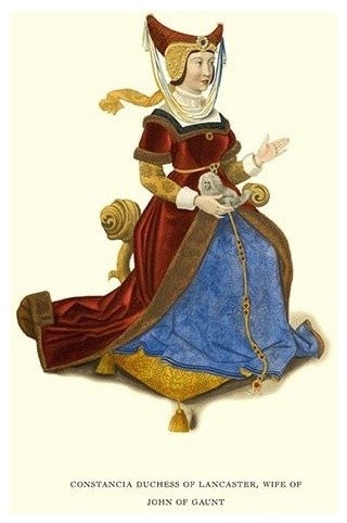 Constancia, Duchess of Lancaster, 20" x 30" - Traditional - Prints And ...