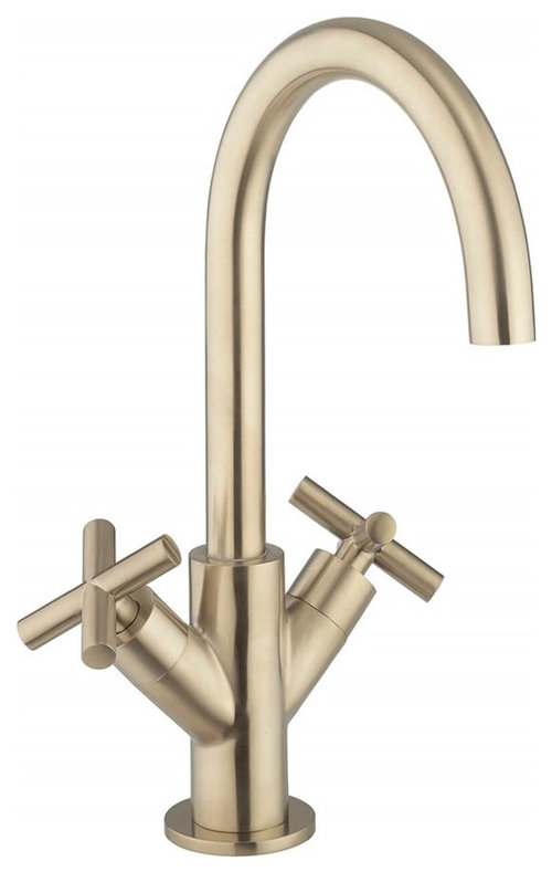 Brushed brass bathroom accessories that colour match Crosswater? | Houzz UK