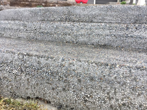 Bad concrete job, can this be fixed?