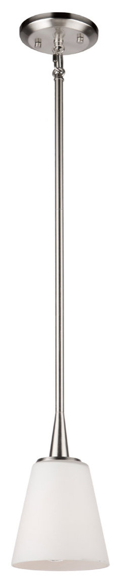 Clayton Pendant In Brushed Nickel - Transitional - Pendant Lighting ...