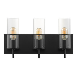 Safavieh Jester 3 Lt 19" Wall Sconce, #N/A - Transitional - Bathroom ...