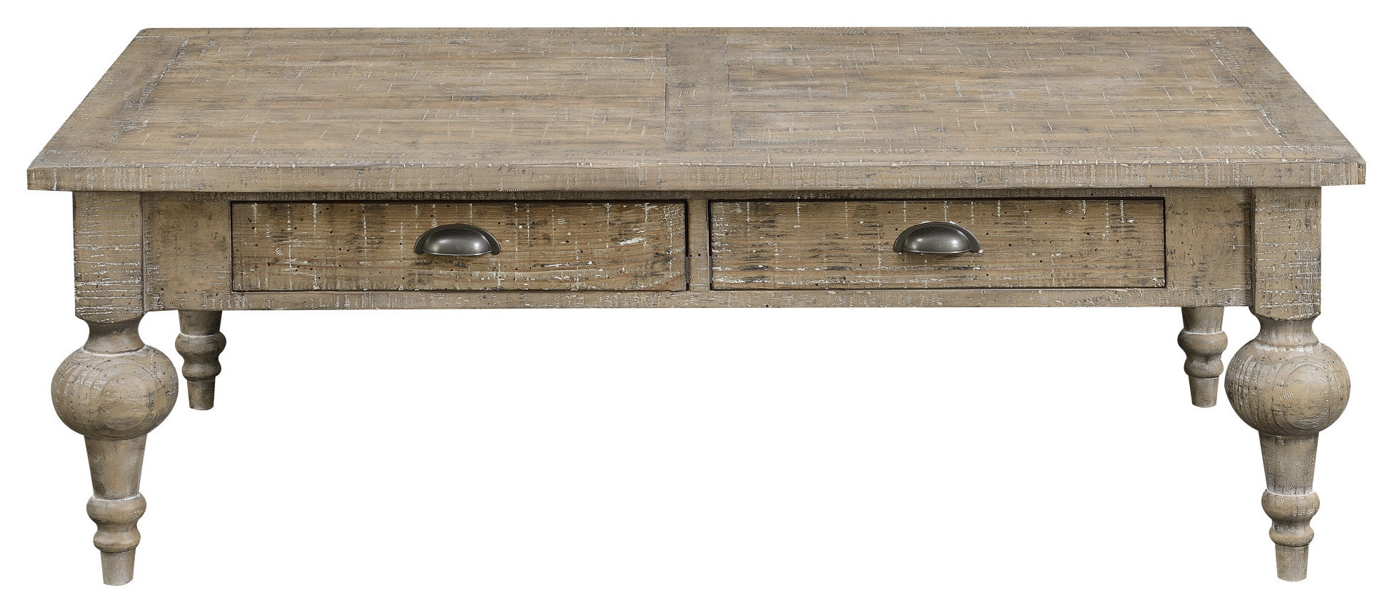 Cunningham Coffee Table, Sandstone Buff - Traditional - Coffee Tables ...