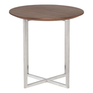 Enzo Walnut Side Table - Contemporary - Side Tables And End Tables - by ...