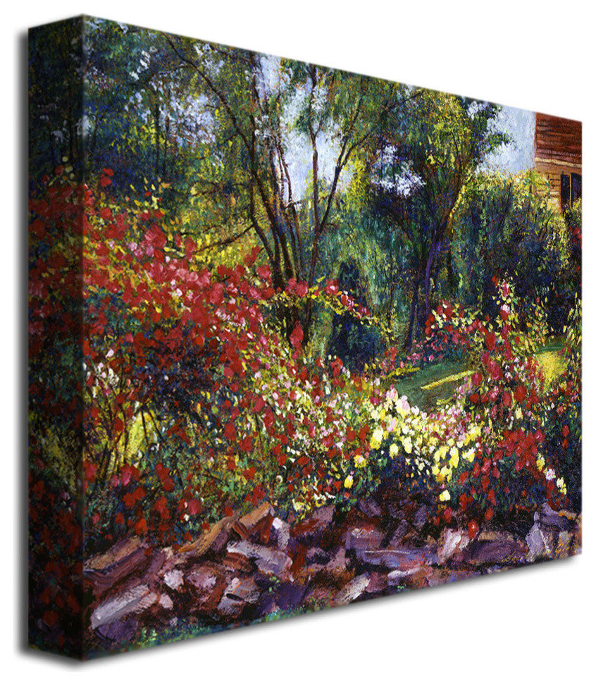 'Evening Roses' Canvas Art by David Lloyd Glover, 26" x 32 ...